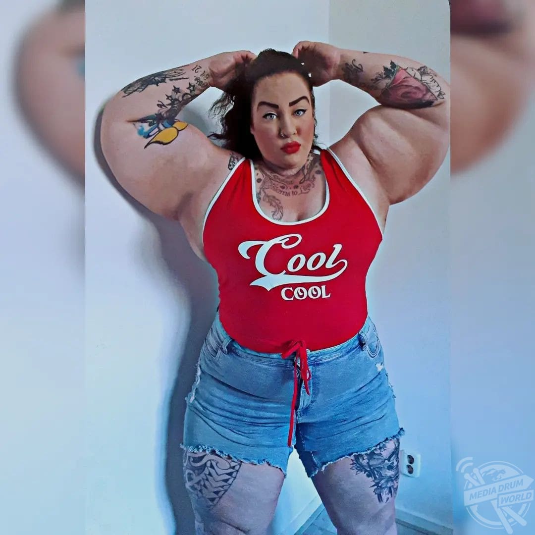 She has Bigger Arms than Arnie - Media Drum World